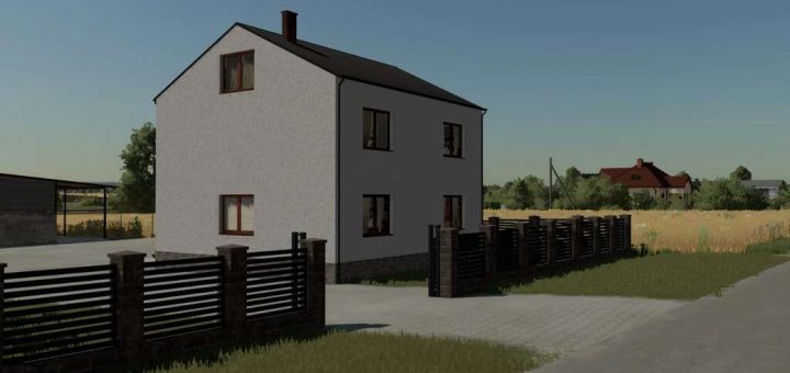 FS22 House v1.0 - FS 22 Objects Mod Download