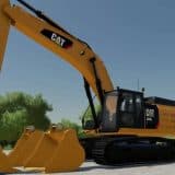 FS22 Cat 349E/349F/352F v1.0 - FS 22 Forklifts / Excavators Mod Download