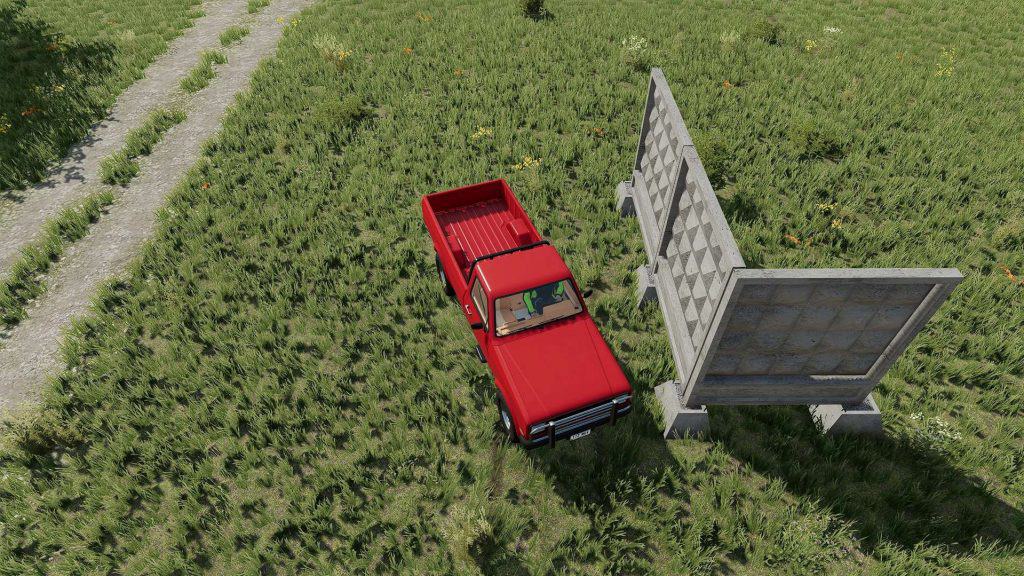 Concrete Fence [Prefab] v1.0 (1) - Farming simulator 19 / 17 / 15 Mod