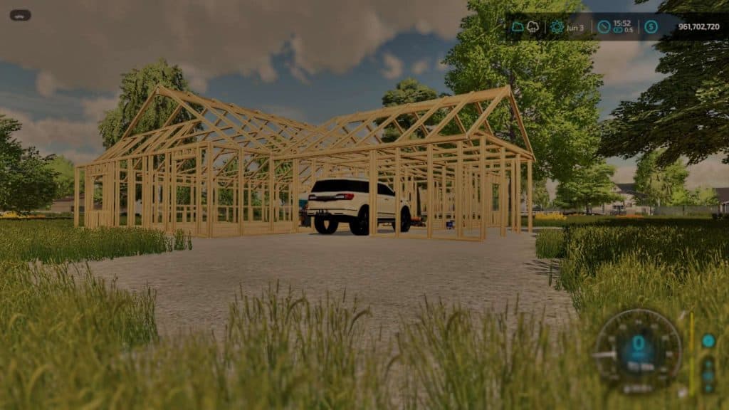 FS22 Construction Houses Pack V3.0 - FS 22 Objects Mod Download