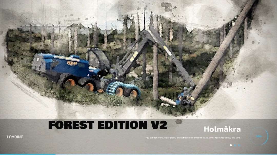 FS22 Holmåkra Forest Edition v2.0 - FS 22 Maps Mod Download
