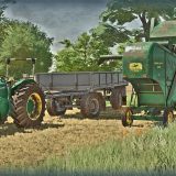 FS22 John Deere Lanz combine harvester MD-250-S v1.0 - FS 22 Combines ...