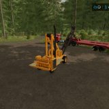 FS22 Old logging crane v1.0 - FS 22 Forklifts / Excavators Mod Download