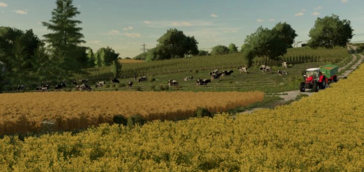 FS22 Michigan Farms Map v1.0 - FS 22 Maps Mod Download
