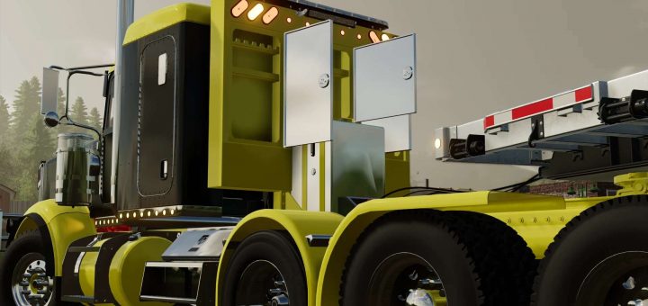 FS22 Peterbilt 340 dump truck v1.0 - FS 22 Trucks Mod Download