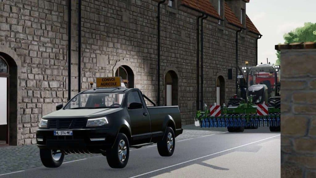 FS22 Pick-up agricultural convoy v1.0 - FS 22 Cars Mod Download