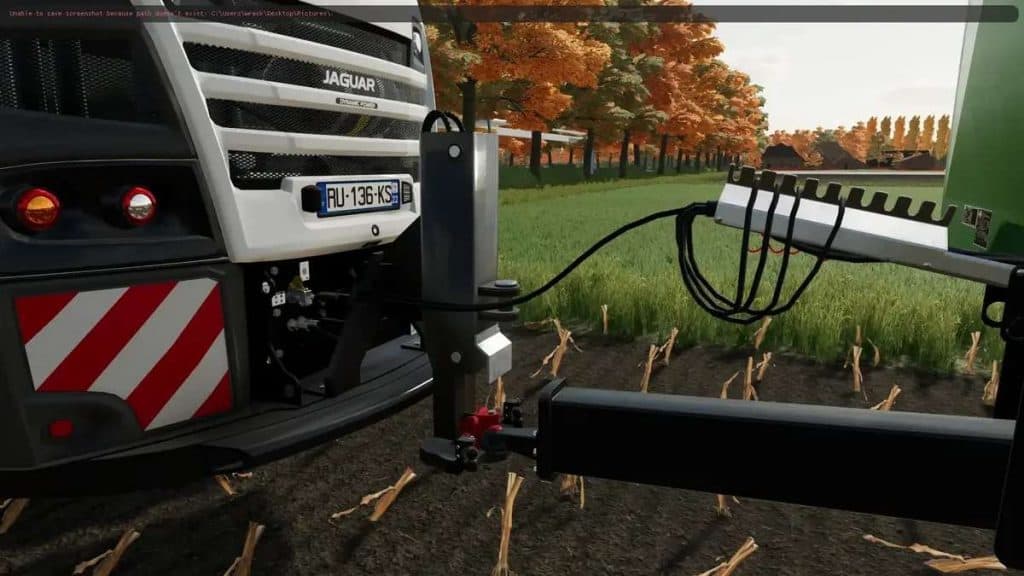 FS22 Pickup Hitch For Claas Forager v1.0.1 - FS 22 Other Mod Download