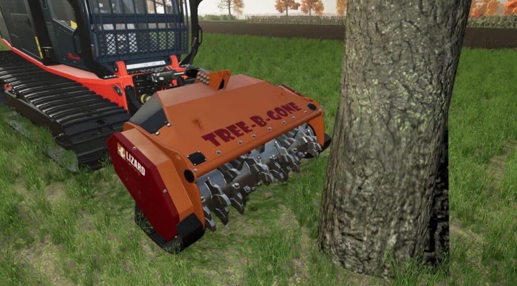 FS22 Tree-B-Gone v1.0 - FS 22 Implements & Tools Mod Download