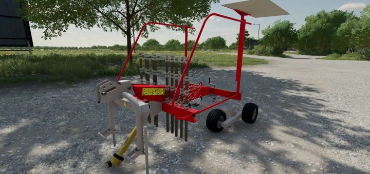 FS22 Lizard R90 Rake v1.0 - FS 22 Implements & Tools Mod Download
