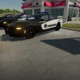 FS22 Dodge Charger SRT Hellcat Police Cruiser v1.0 - FS 22 Cars Mod ...