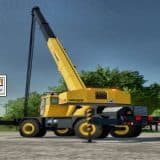 FS22 GROVE RT 760E v1.0 - FS 22 Forklifts / Excavators Mod Download
