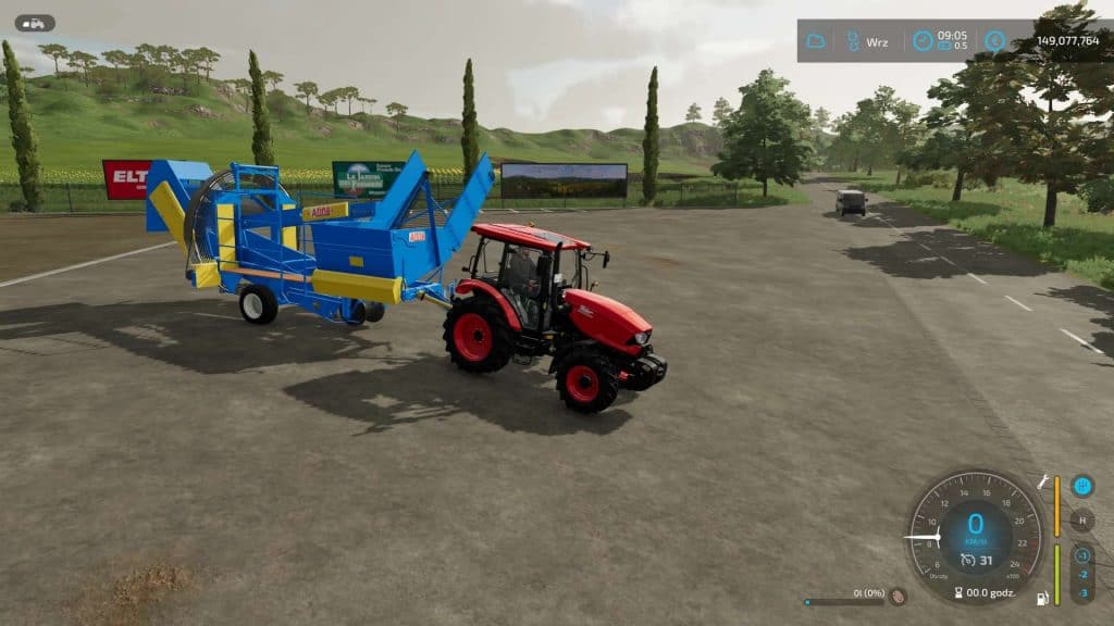 Kombajn Anna z644 v1 (1) - Farming simulator 19 / 17 / 15 Mod