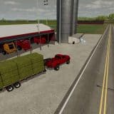 FS22 Lizard Gooseneck Bale Trailer (autoload) v1.0 - FS 22 Trailers Mod ...