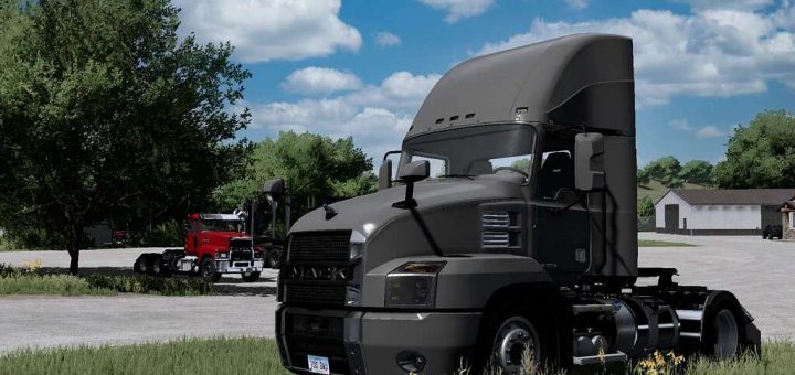 FS22 Mack Grain Hauling Pack v1.0 - FS 22 Trucks Mod Download