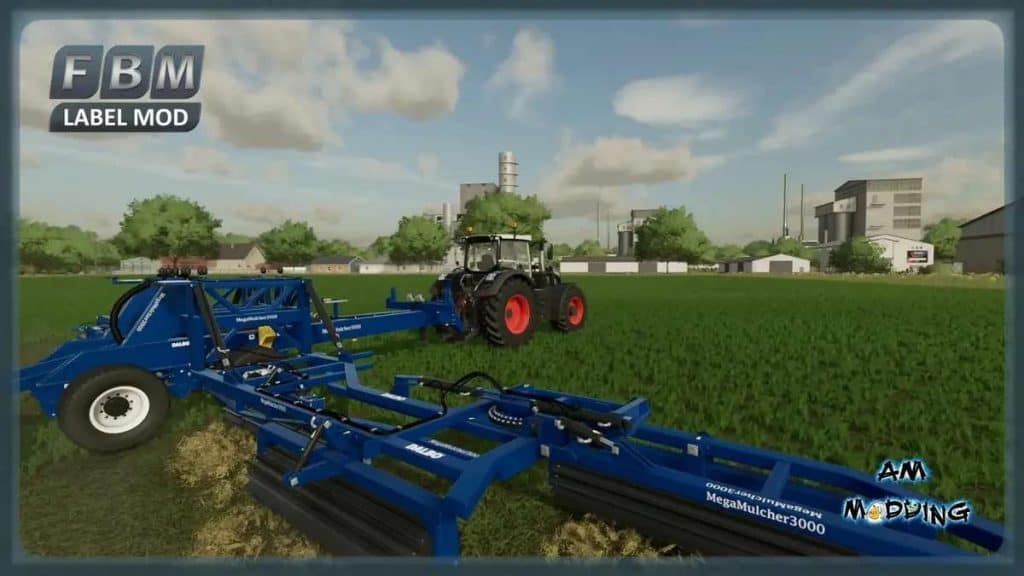 Mega Mulcher 3000 v1 (2) - Farming simulator 19 / 17 / 15 Mod