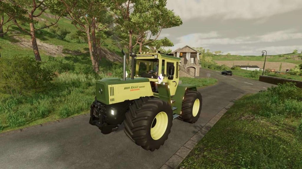 FS22 Mercedes Benz Trac 1100-1800 v1.0 - FS 22 Tractors Mod Download