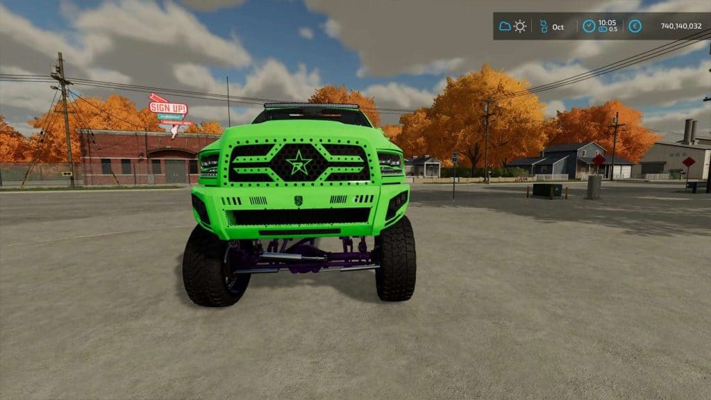 Sema Ram Truck v1.0 (5) - Farming simulator 19 / 17 / 15 Mod