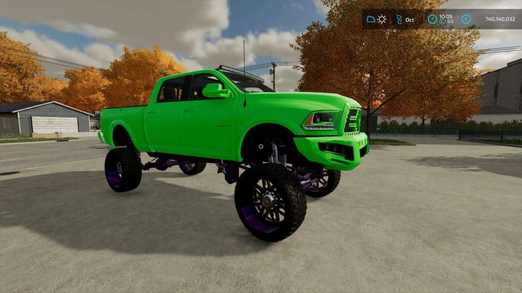 Sema Ram Truck v1.0 (6) - Farming simulator 19 / 17 / 15 Mod