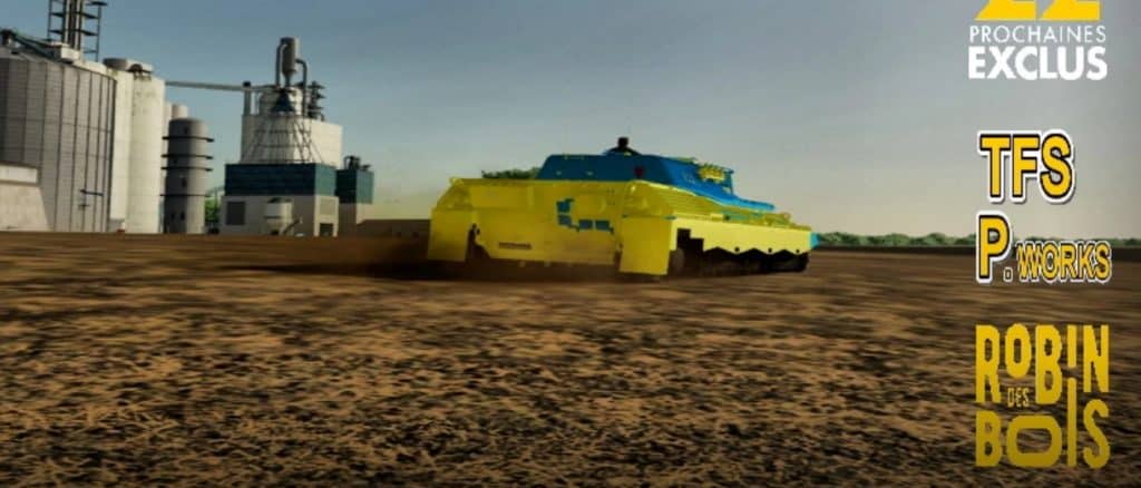 UKRAINE SYMBOL TANK v1 (1) - Farming simulator 19 / 17 / 15 Mod