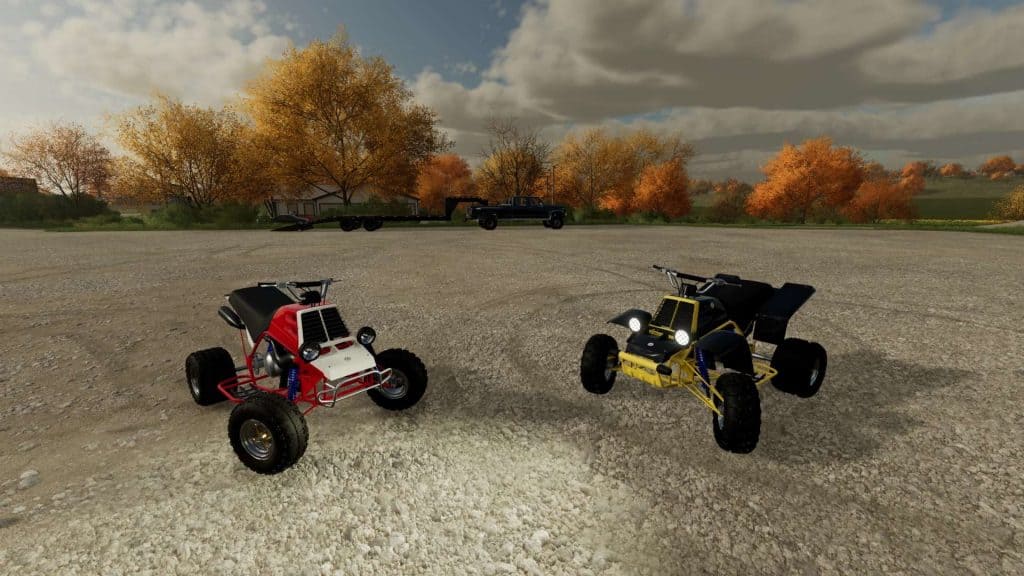 FS22 Yamaha banshee v1.0 - FS 22 Vehicles Mod Download