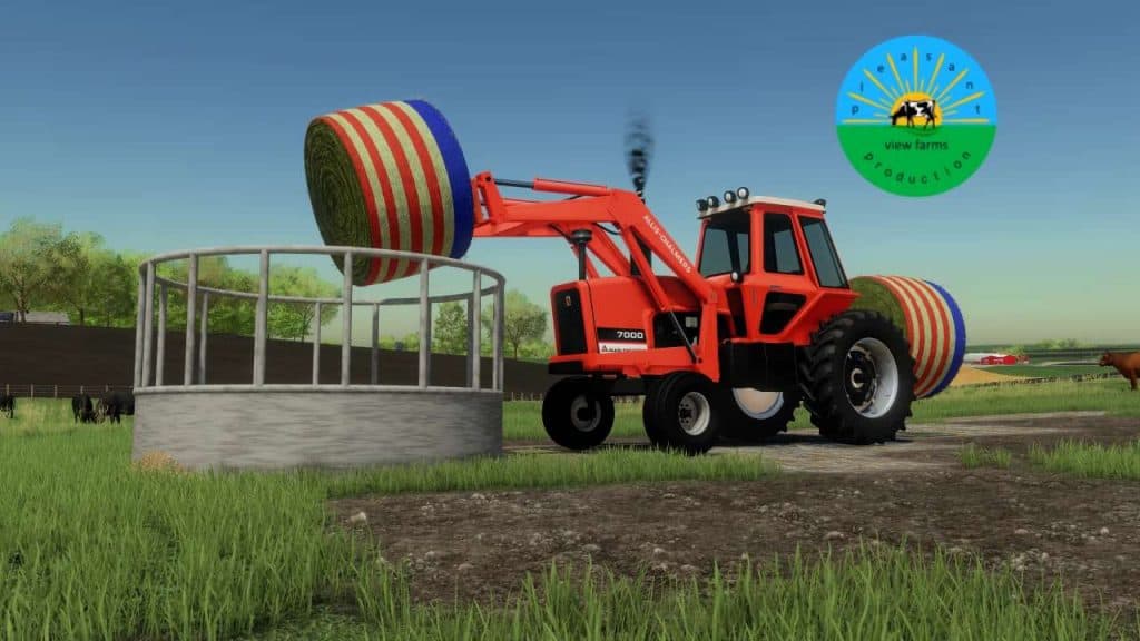 Allis Chalmers 7000 Series v1.0 (2) - Farming simulator 19 / 17 / 15 Mod