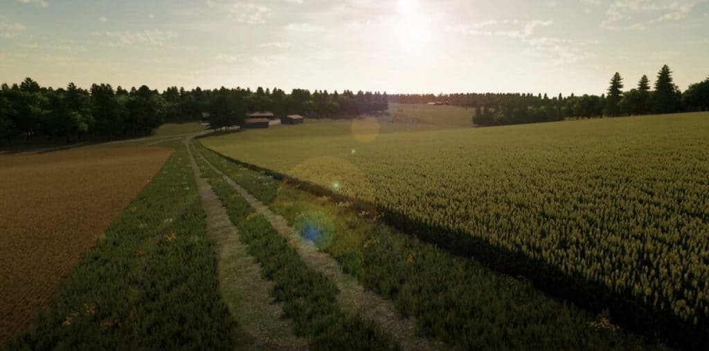 FS22 Back Roads County v1.0 - FS 22 Maps Mod Download