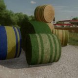 FS22 Bale Texture Changer v1.0 - FS 22 Tractors Mod Download