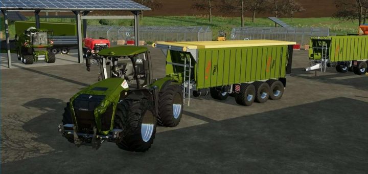 FS22 Bulk Feed Trailer V1.0 - FS 22 Trailers Mod Download