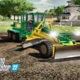 FS22 GRADER RIBAL TP v1.0 - FS 22 Forklifts / Excavators Mod Download