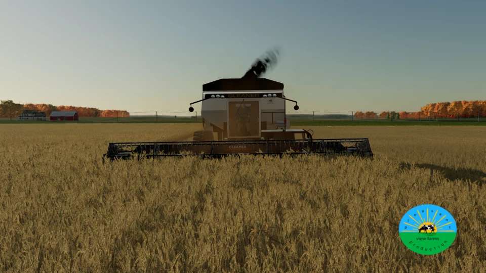 Gleaner 28FT Platform Header v1.0 - Farming simulator 19 / 17 / 15 Mod