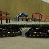 FS22 Hay Wagon With Seats v1.0 - FS 22 Trailers Mod Download