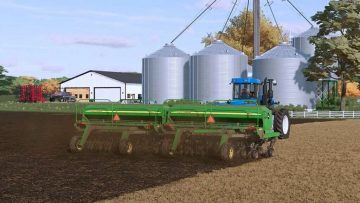 John Deere 1590 And Tandem v2 (1) - Farming simulator 19 / 17 / 15 Mod