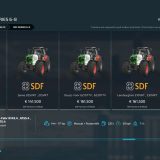 FS22 SDF Series 6-8 v1.0 - FS 22 Tractors Mod Download