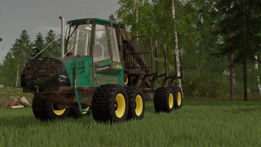 FS22 TimberJack 1110D BETA - FS 22 Forestry Mod Download