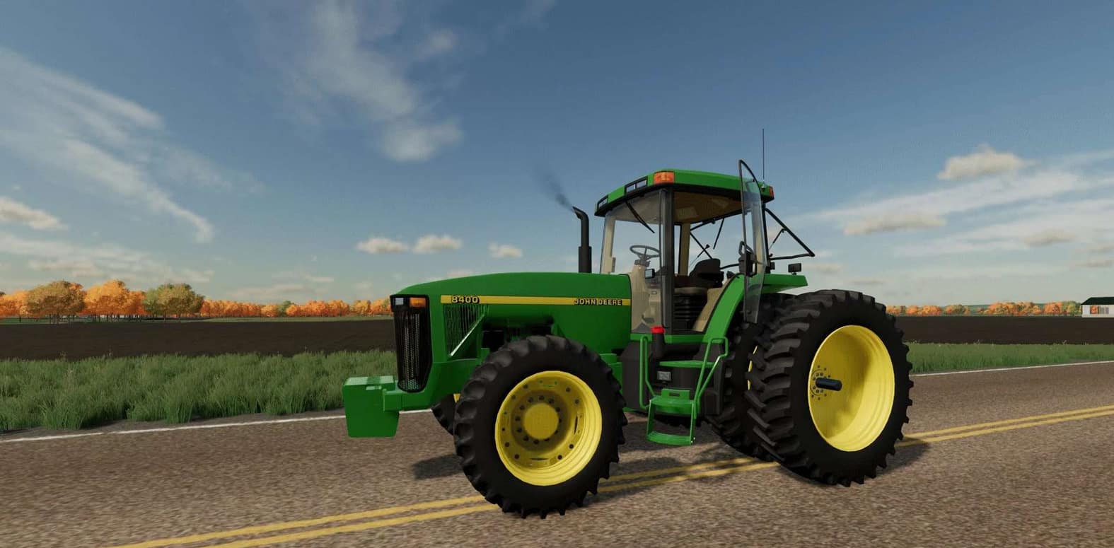 FS22 John Deere 8000/8010 Series v1.0.0.1 - FS 22 Tractors Mod Download