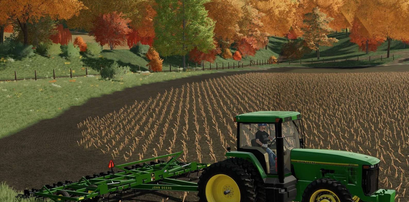 FS22 John Deere 8000/8010 Series v1.0.0.1 - FS 22 Tractors Mod Download