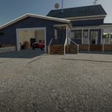 FS22 American Farmhouse v1.0 - FS 22 Objects Mod Download