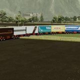FS22 Australian Tautliner Trailer Pack v1.0 - FS 22 Trailers Mod Download