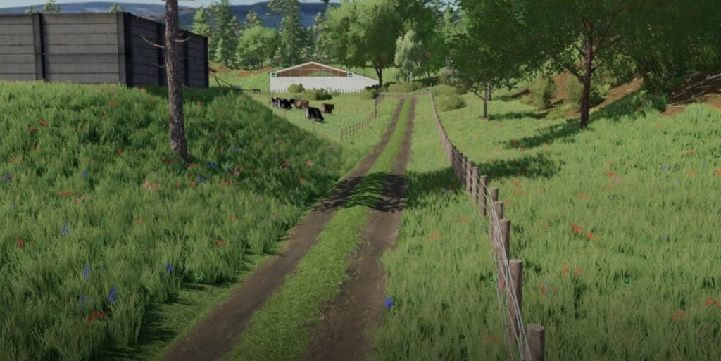 FS22 Black River Map v1.0 - FS 22 Maps Mod Download