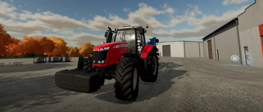 FS22 MF 7719 V7 - FS 22 Tractors Mod Download