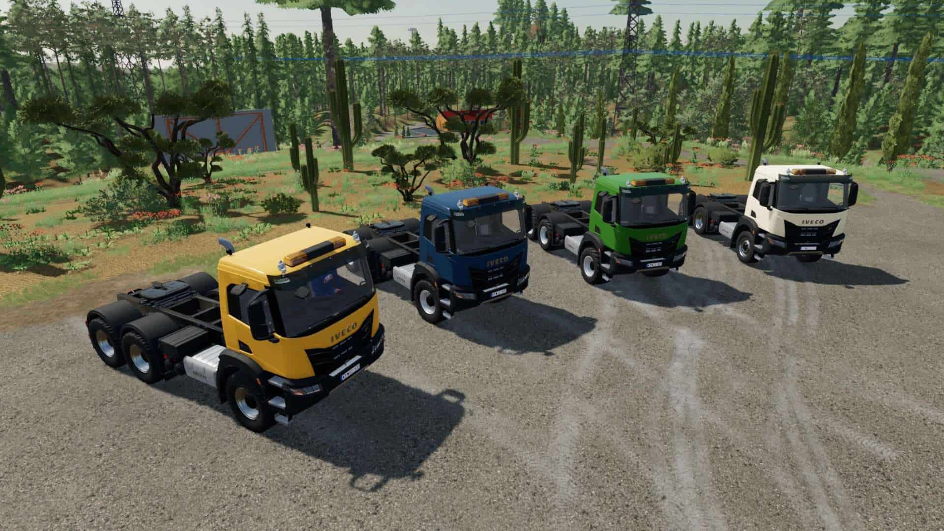 FS22 Iveco X-Way 6×6 Semi v1.0 - FS 22 Trucks Mod Download