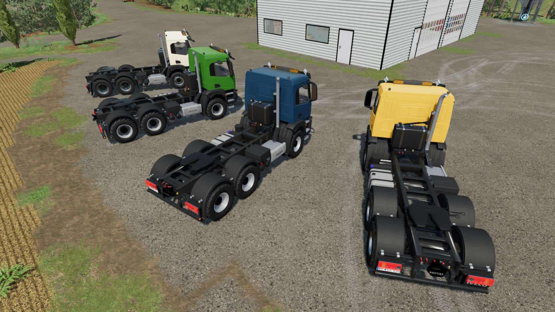 FS22 Iveco X-Way 6×6 Semi v1.0 - FS 22 Trucks Mod Download
