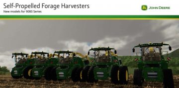 FS22 John Deere 9000 Series Self-Propelled Forage Harvesters v1.0 - FS ...