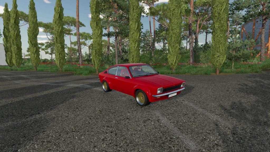 FS22 Opel Kadett C Coupe v1.0 - FS 22 Cars Mod Download
