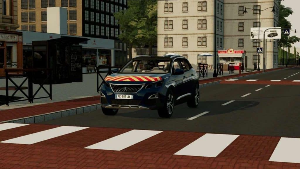 FS22 Peugeot 3008 v1.0 - FS 22 Cars Mod Download