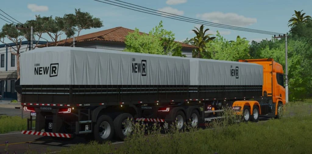 FS22 Randon Bitrem v1.0 - FS 22 Trailers Mod Download