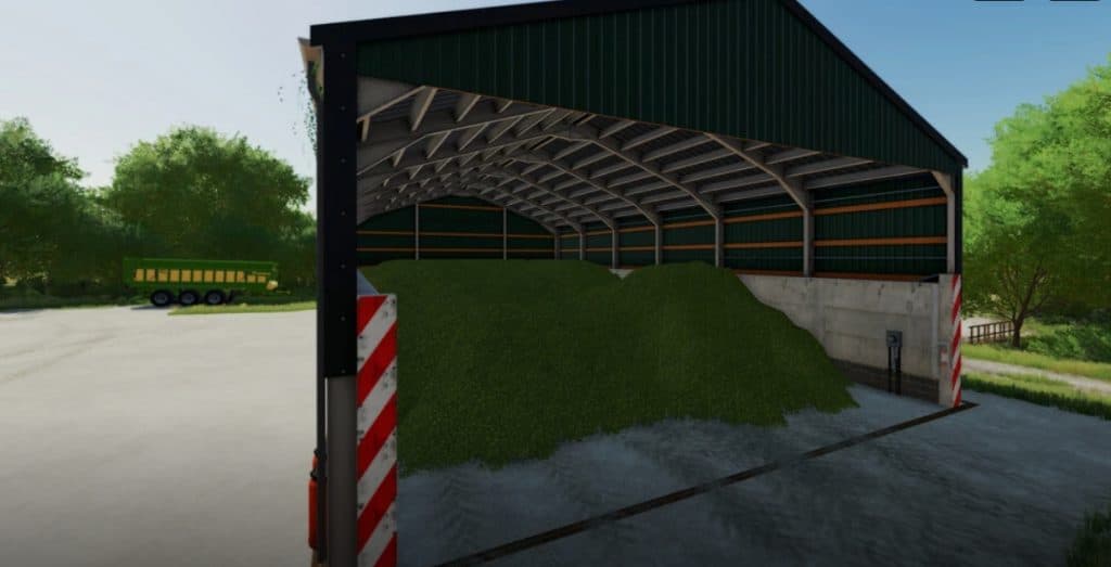 FS22 Silage Shed Pack v1.0 - FS 22 Objects Mod Download