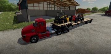 FS22 Step Deck Trailer IML21 v1.0 - FS 22 Trailers Mod Download