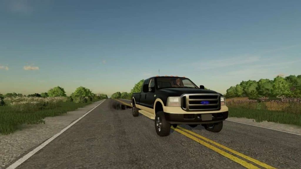 FS22 2005 Ford F350 king Ranch v1.0 - FS 22 Cars Mod Download