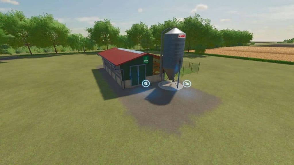 FS22 Chicken coop 5000 hens v1.0 - FS 22 Objects Mod Download